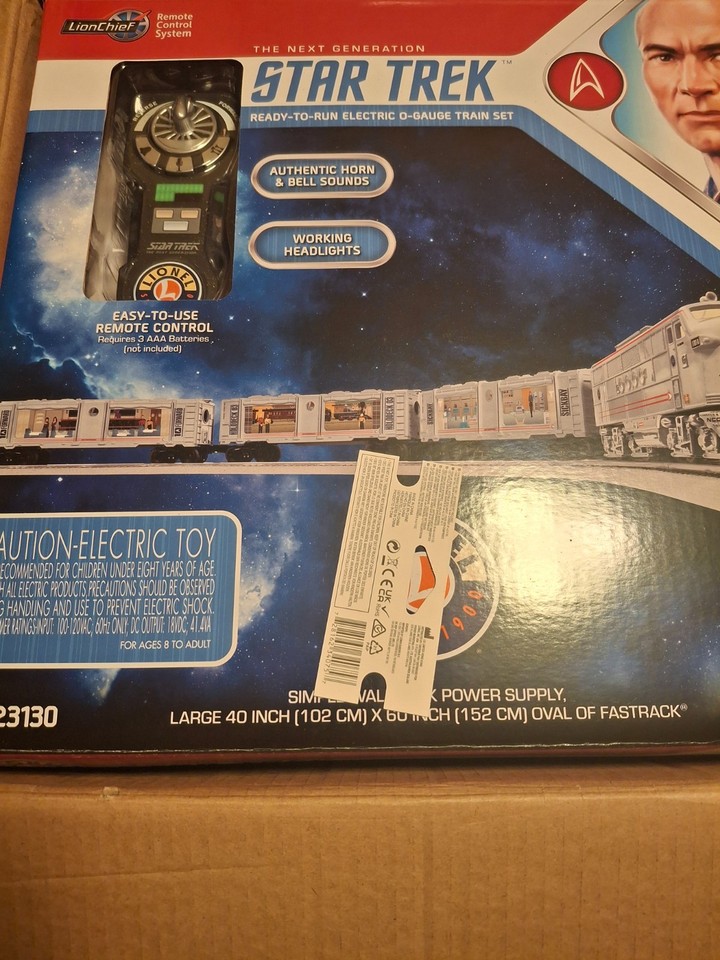 Lionel LionChief Star Trek set #2023130 O gauge starter set with remote ...