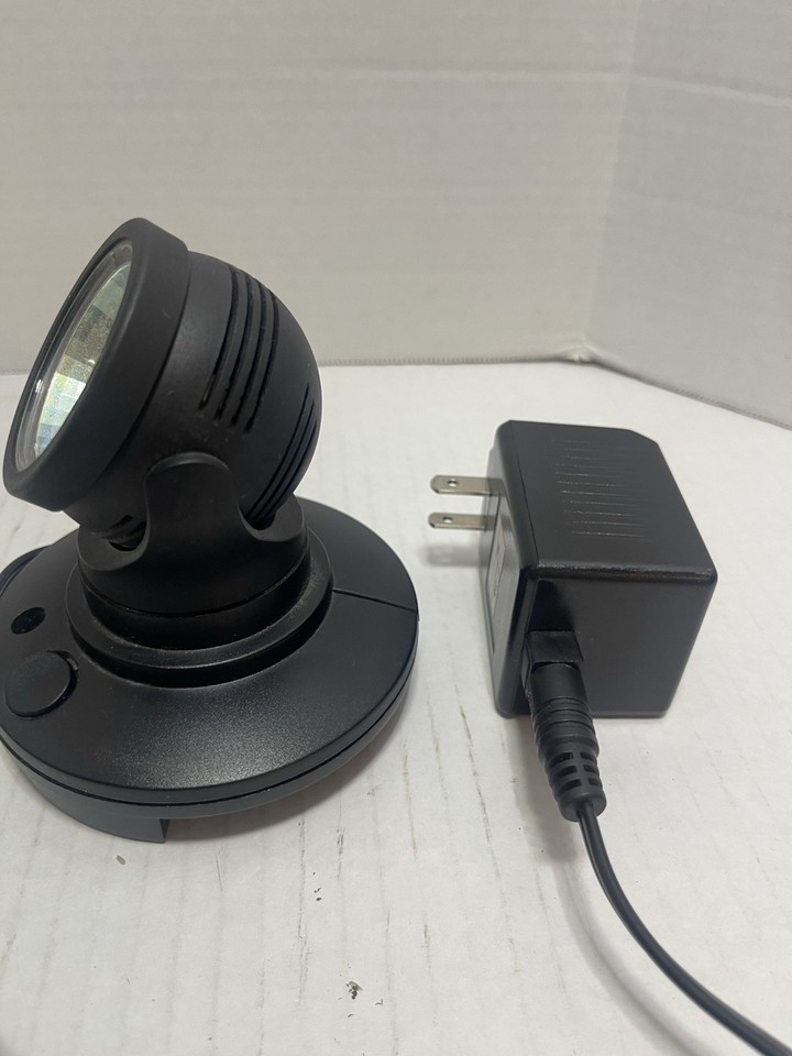 LED Display Spotlight with Base – Adjustable Accent Light w/ Power ...