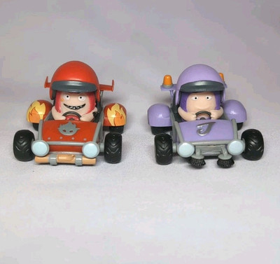 New without Box Oddbods Action Figure Toy Fuse and Jeff Mini Racers ...