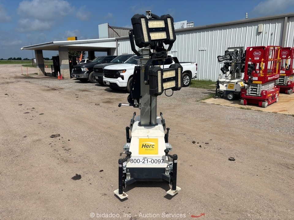 2018 Generac PLT240 LINKTower 16' Portable LED Electric Light Tower ...