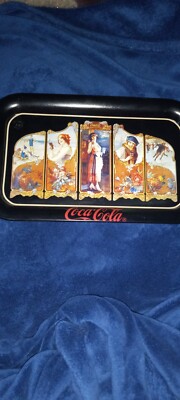 Coca Cola Four Seasons Tray Vintage | eBay