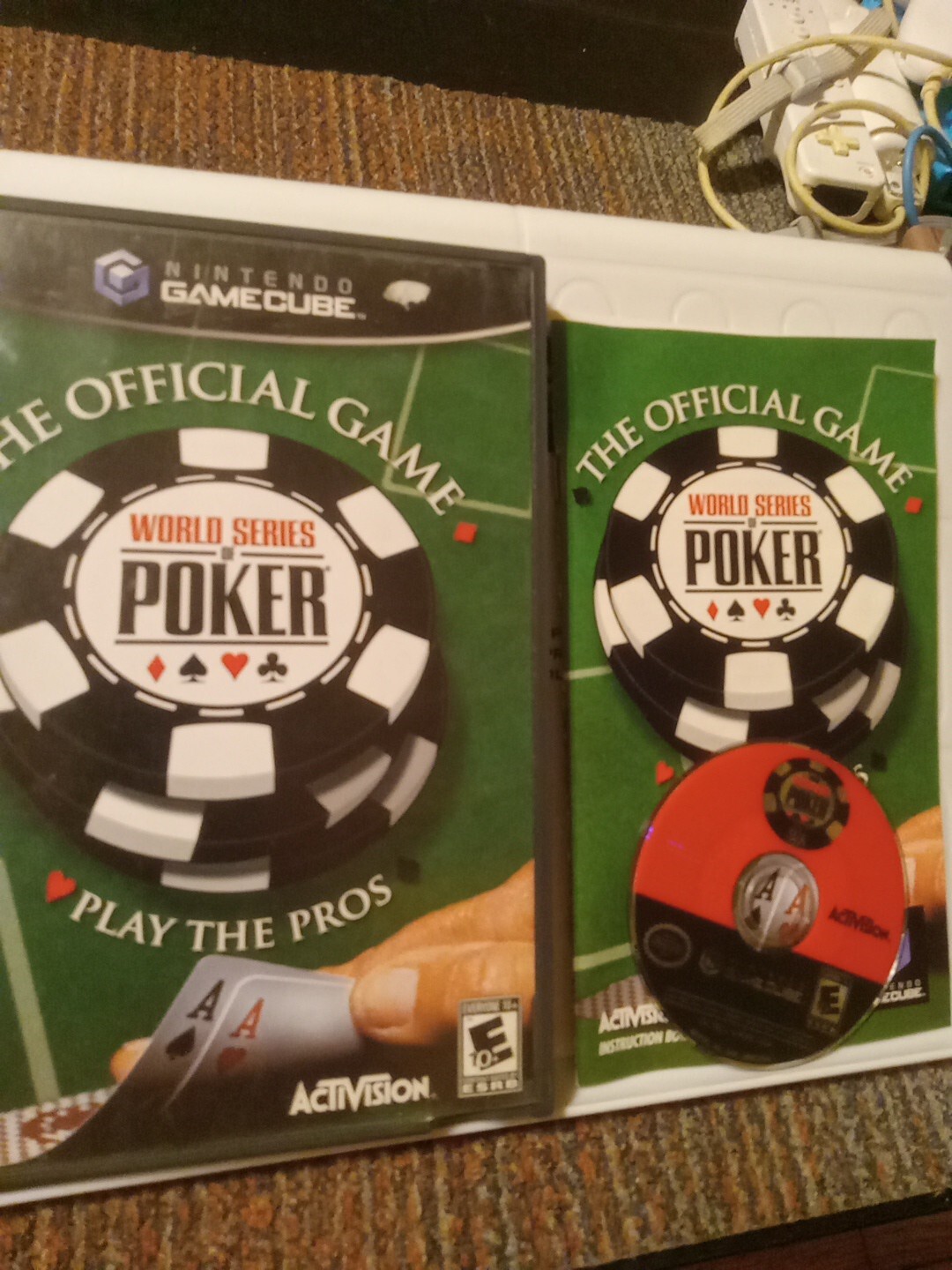 World Series of Poker (Nintendo GameCube, 2005) Complete w/ Manual CIB ...