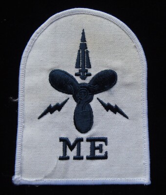 Royal Navy Marine Engineering Mechanic Uniform Badge - RN | eBay UK