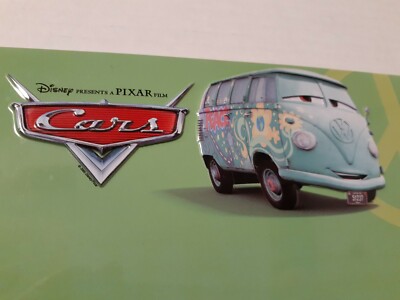 DISNEY PIXAR CARS VOLKSWAGEN BUS FILLMORE HIPPIE VAN LICENSE PLATE | eBay