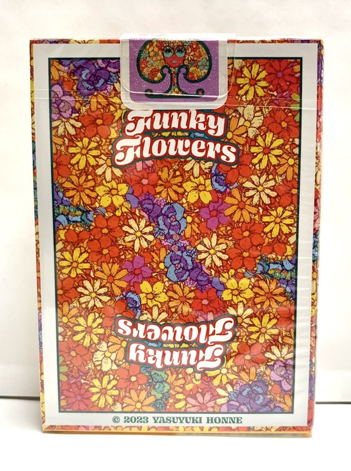 Bicycle Funky Flowers Playing Cards by Yasuyuki Honne / Halloween | eBay