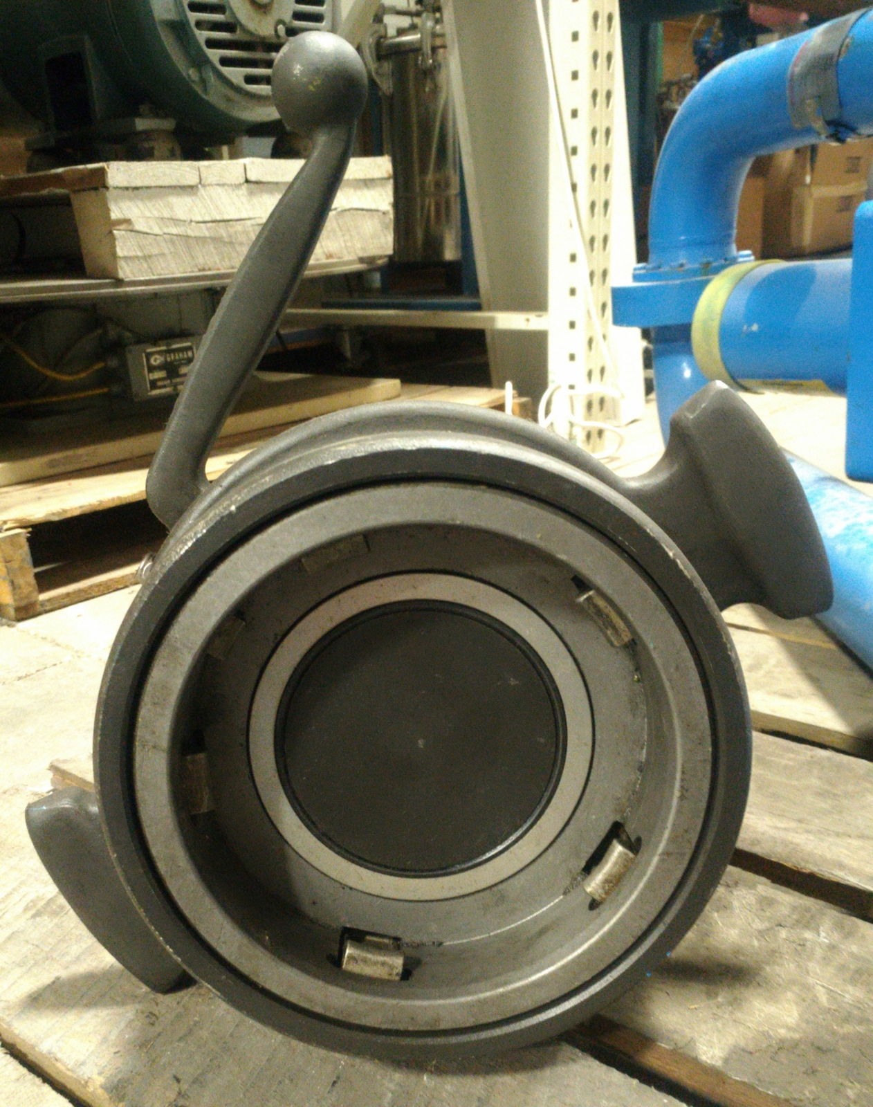 EMCO Wheaton E2313 A-Frame Bottom Loader & Coupler 3" Pipe 5' Arms 55 ...