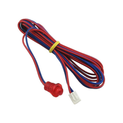 Directed Electronics DEI 8633 3 Volt Dash Mount Red Car Alarm LED Viper ...