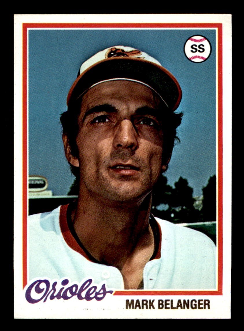 1978 Topps Baseball #315 Mark Belanger VG/EX *d3 | eBay