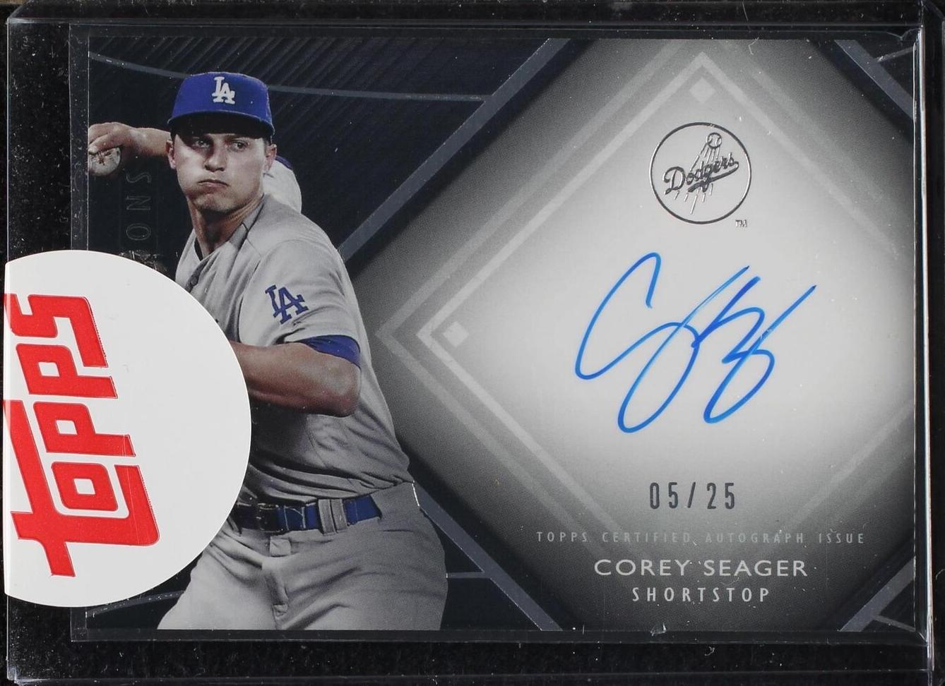 2017 Topps Diamond Icons - Diamond Autographs Corey Seager #DA-CSE /25 ...