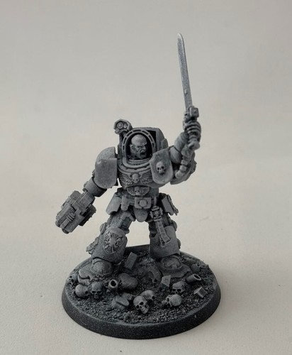 Space marine Terminator conversion 40k with power sword | eBay