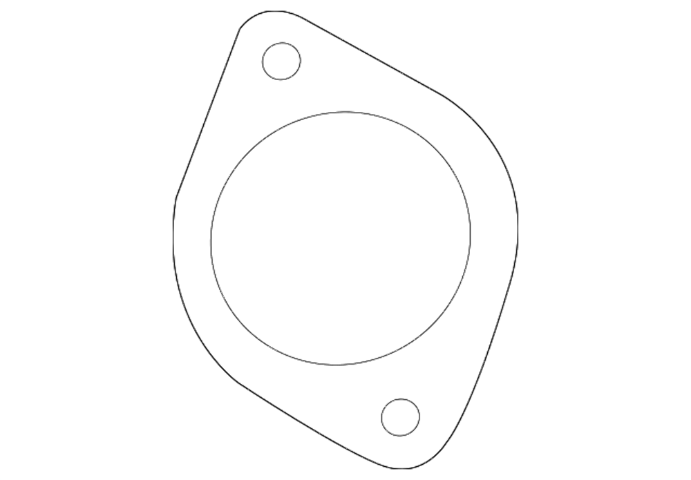 New Genuine BMW Flat Gasket (2007-2016) OE 18307553603 | eBay
