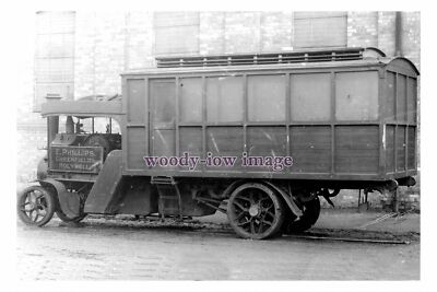 rp17704 - E Phillips of Greenfields Holywell Foden Steam Lorry - print ...