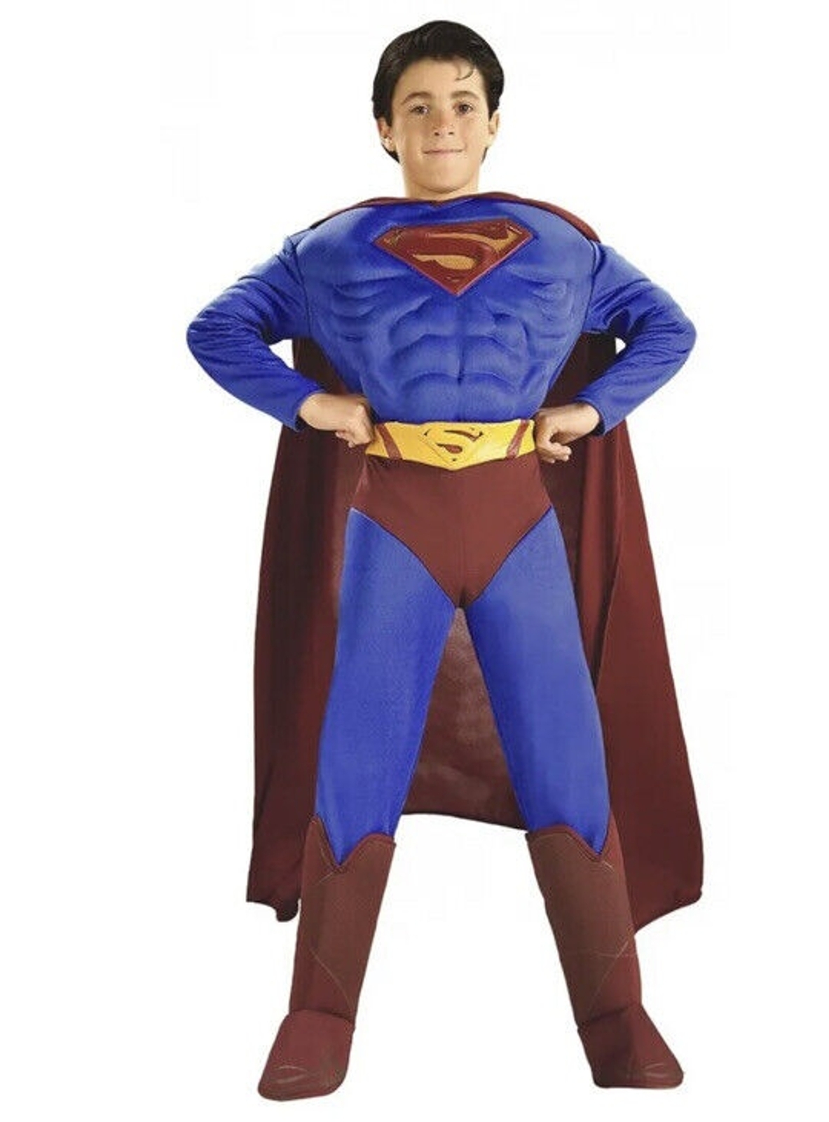 Rubies Costume DC Comics Deluxe Muscle Chest Superman… - Gem