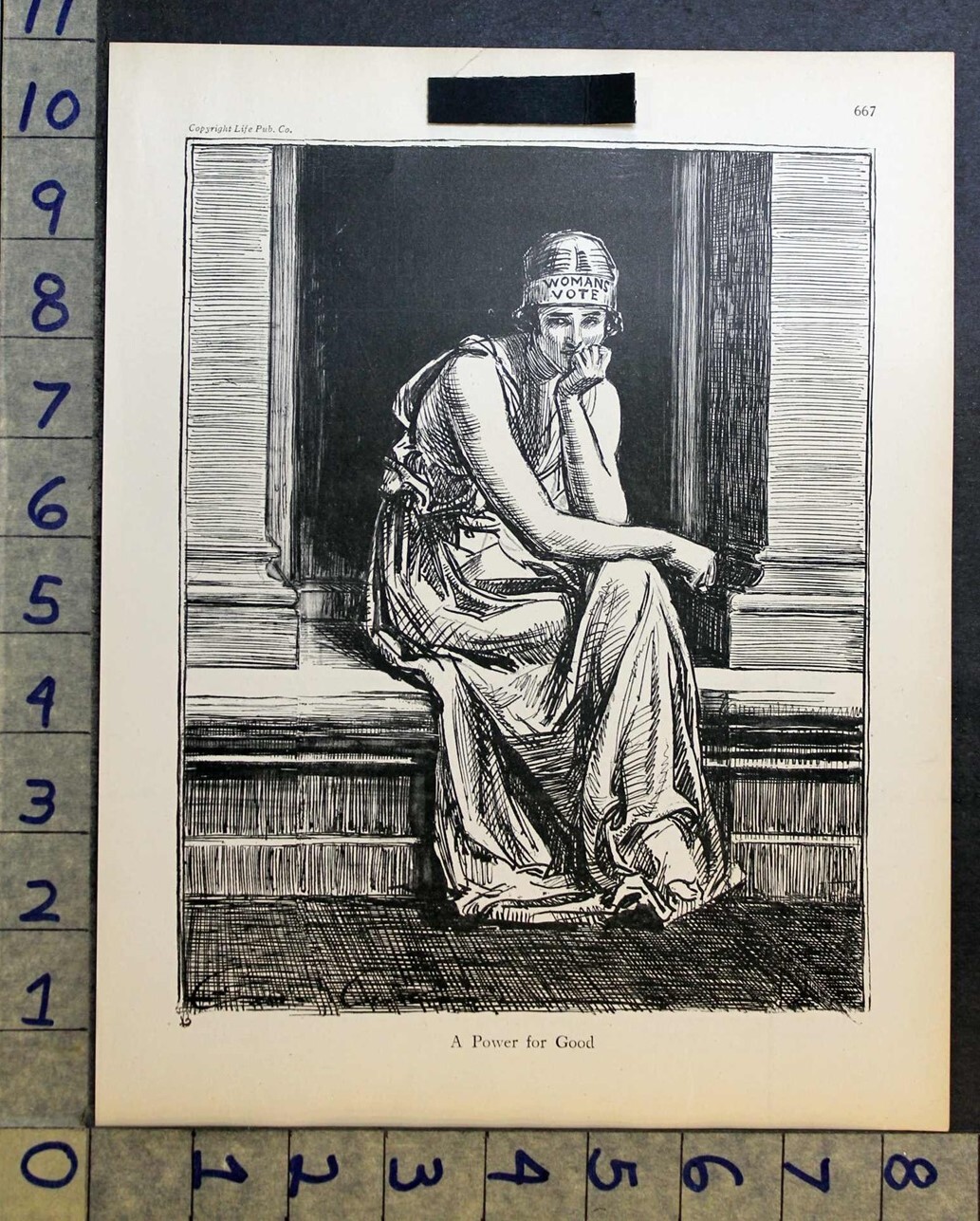 1920 WOMAN SUFFRAGE RIGHT VOTE FLAPPER CHARLES DANA GIBSON ARTIST PRINT ...