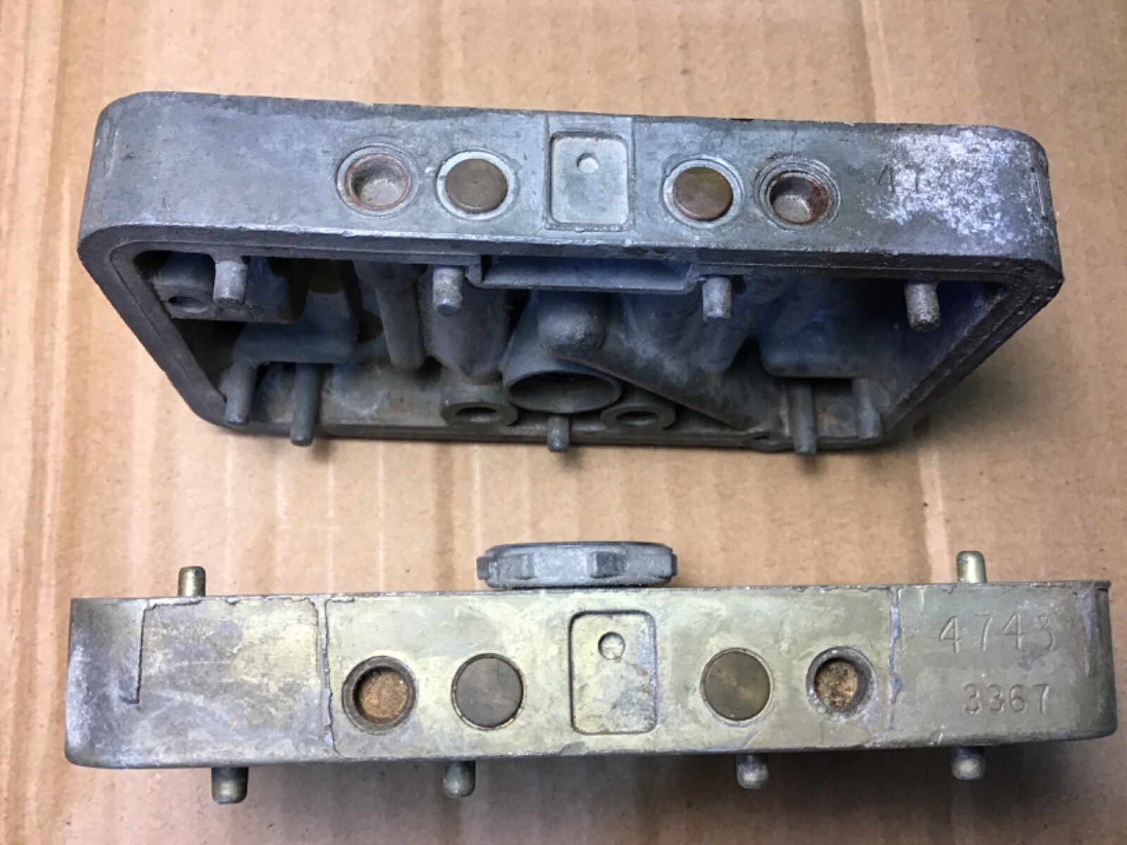 Corvette Holley Carburetor Metering Blocks (Two) #4743. | eBay