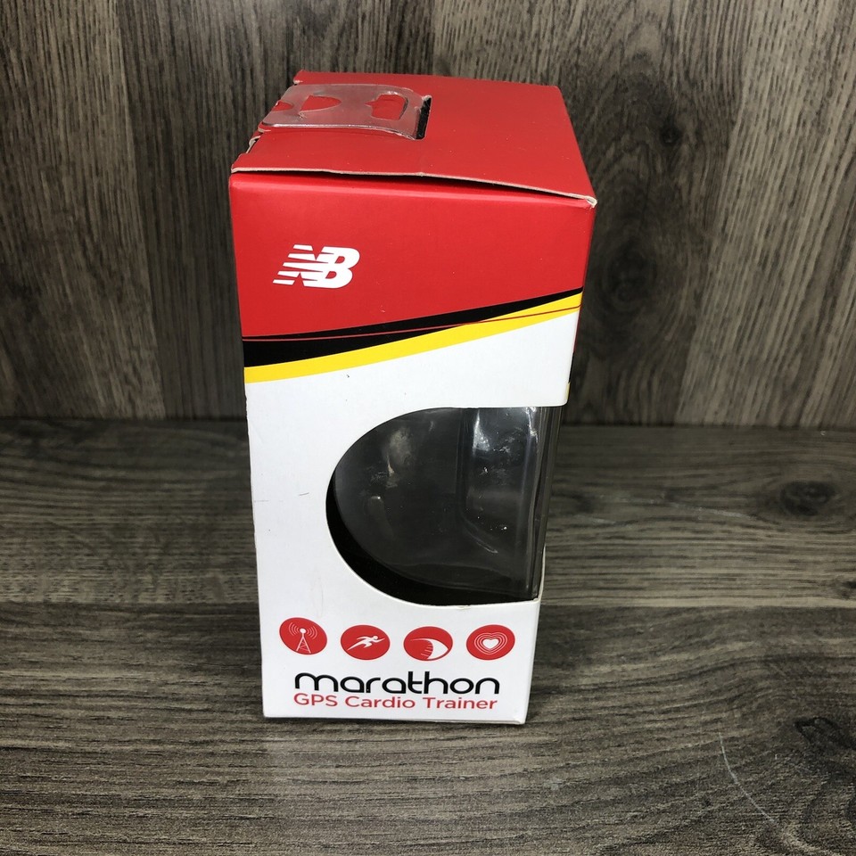 NEW BALANCE GPS MARATHON RUNNER BLACK PINK WATCH SPEED HEART RATE ...