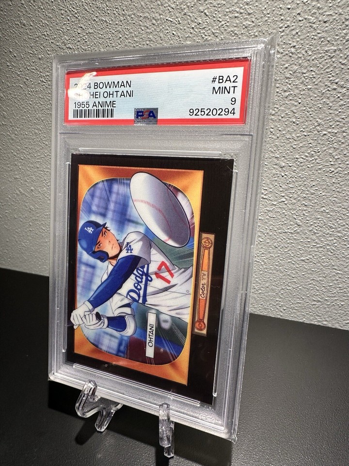 2024 Bowman Chrome SHOHEI OHTANI 1955 Bowman Anime Color TV Dodgers PSA ...