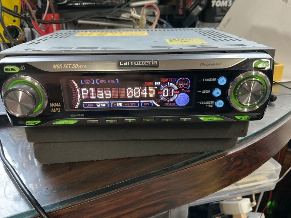 Pioneer Carrozzeria DEH-P050 CD Player Car Stereo MP3 | eBay