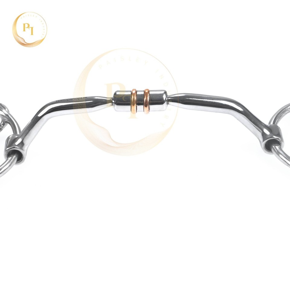 Universal Bit / 3 Ring Gag Copper Roller Bit | eBay