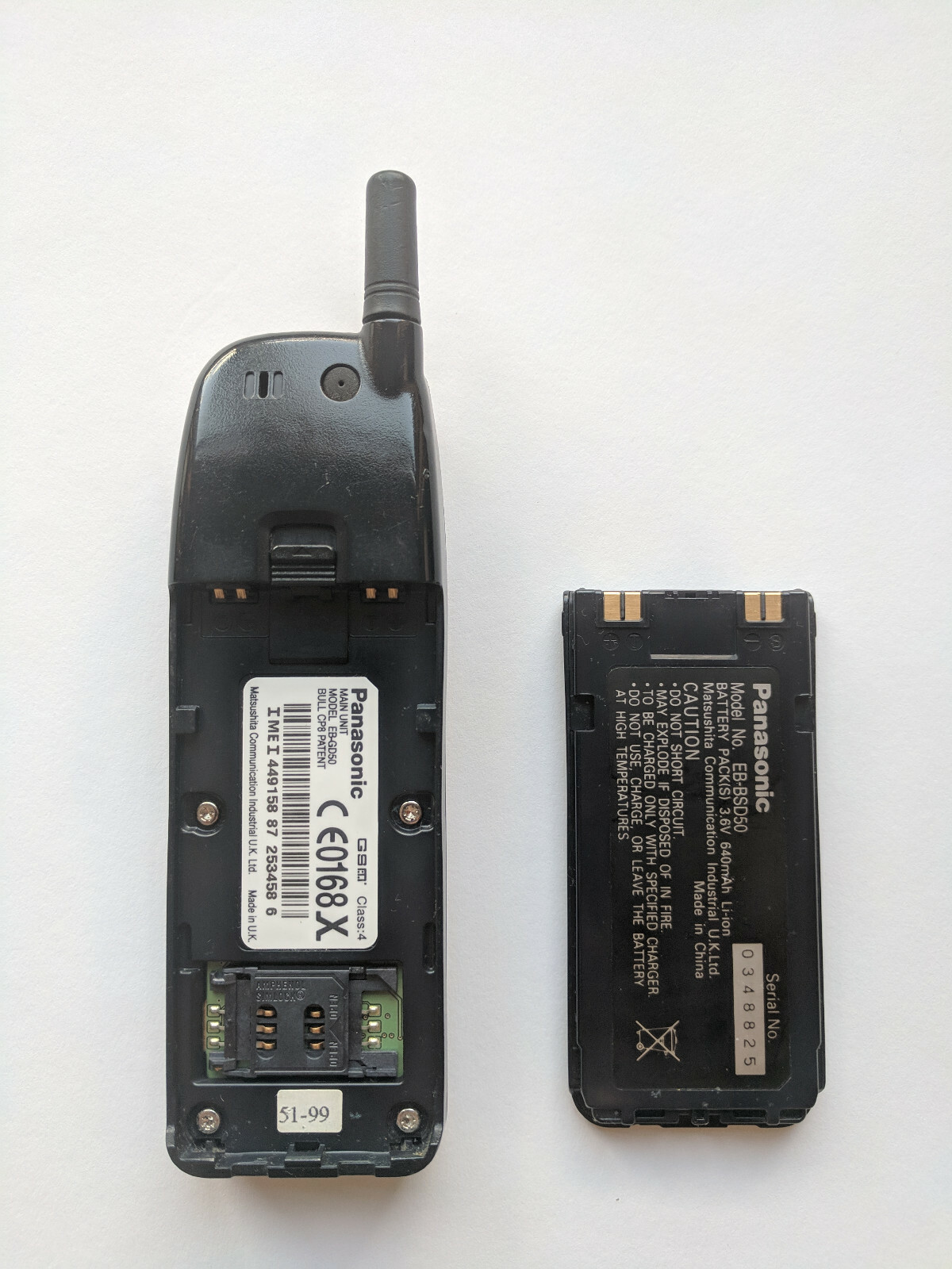 Panasonic EB-GD50 - Boxed & Unlocked | eBay