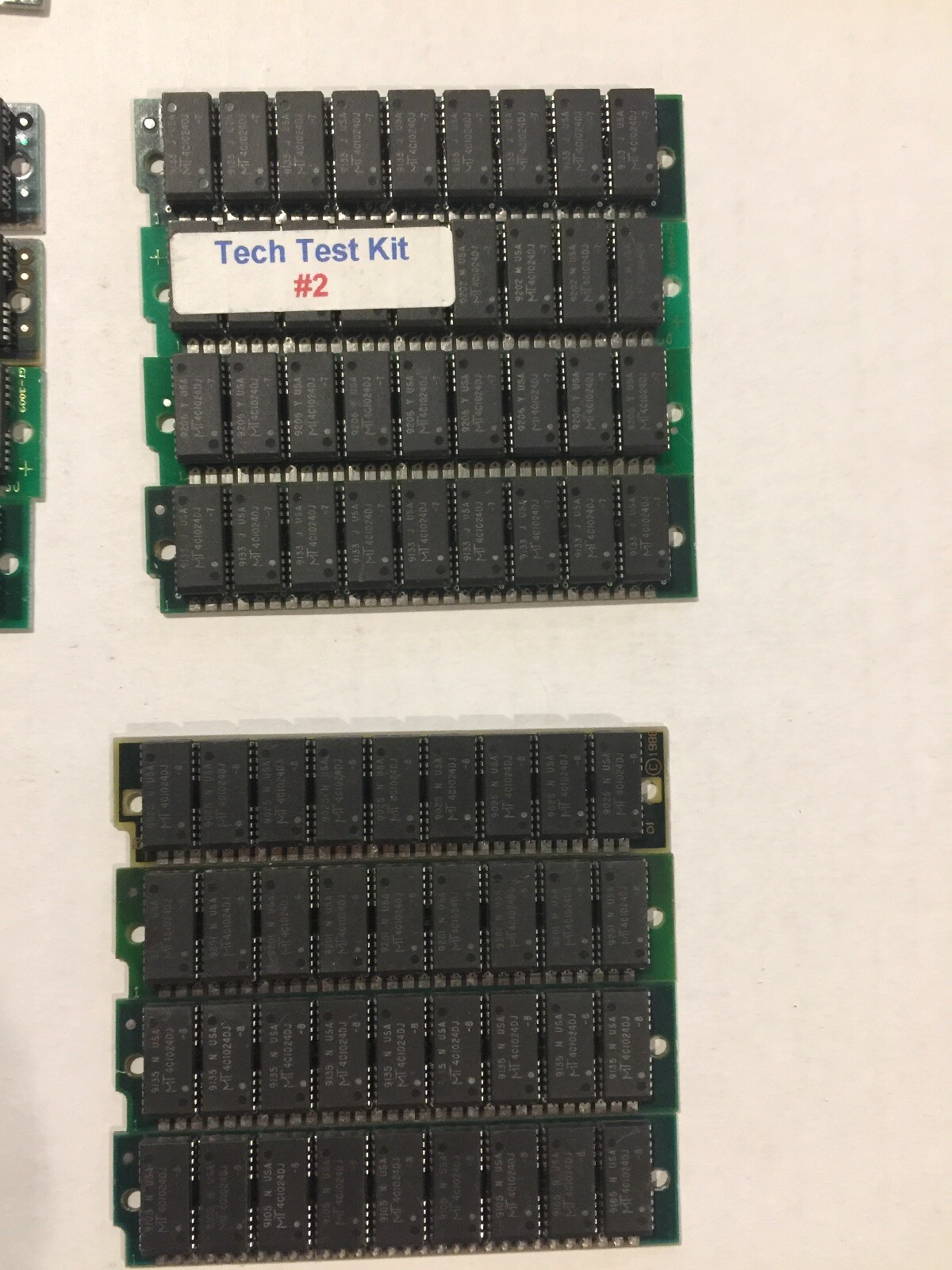 1MB Ram 30-pin 9-Chip Simm 4pcs Total 4MB Parity Memory IBM PC 286 386 ...