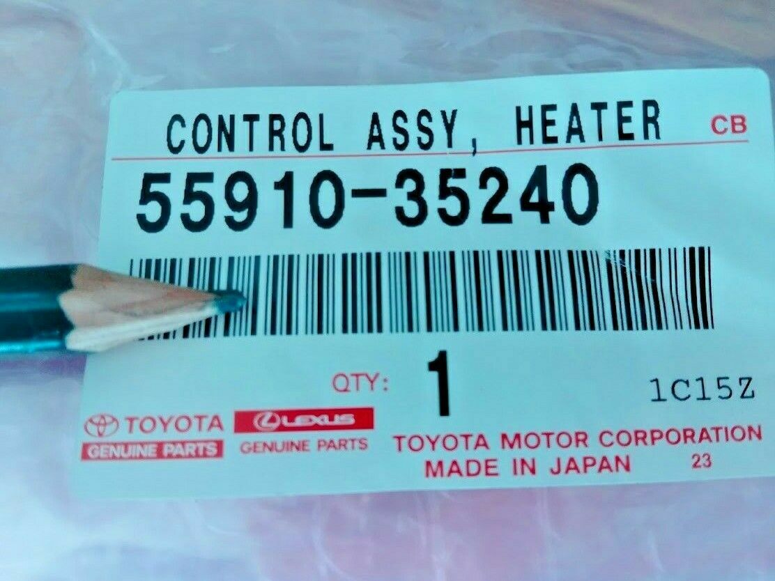 TOYOTA LEXUS Genuine Control ASSY Heater TACOMA A/C HEATER HVAC 55910 ...