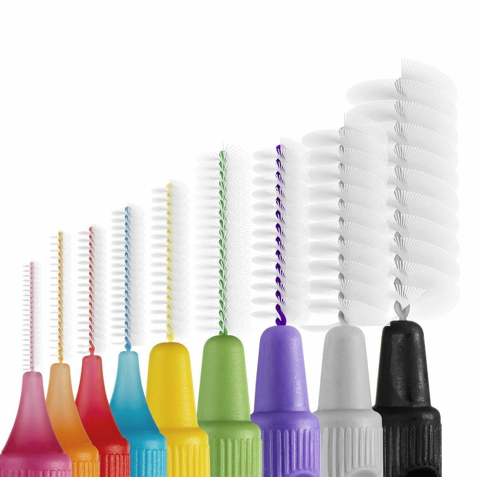 TePe Interdental Brushes Pack of 8 - Various Sizes Brush Between Teeth ...