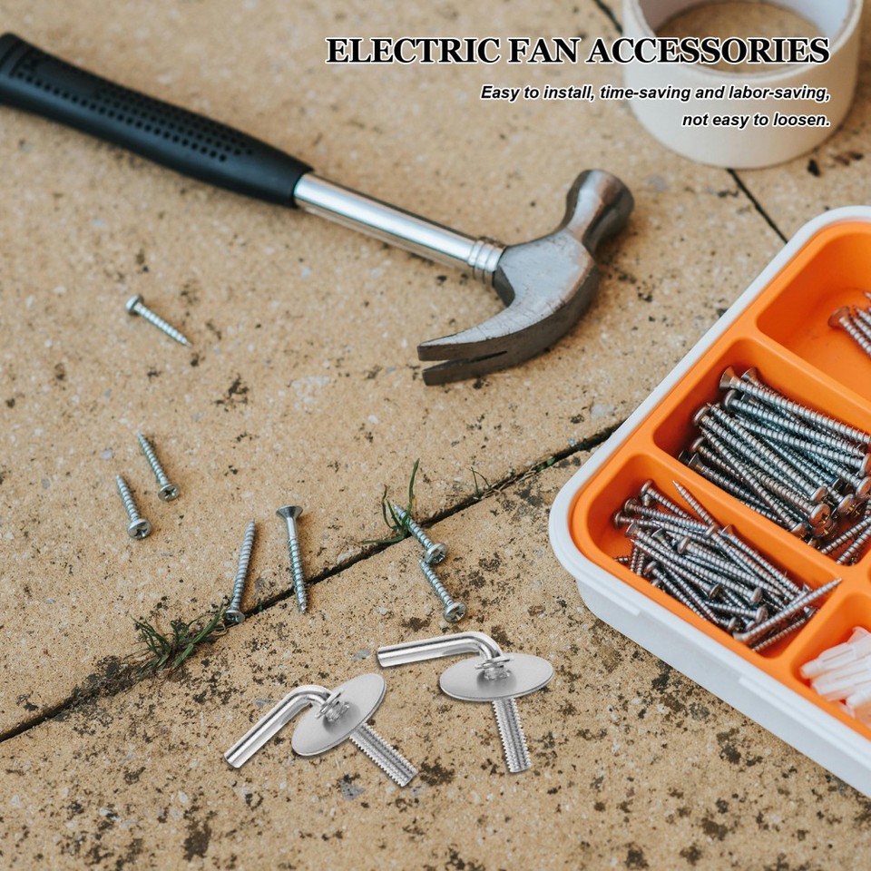 4 Pcs Fan Stand Bolts Pedestal Screw Base Fasteners Replacement Screws ...
