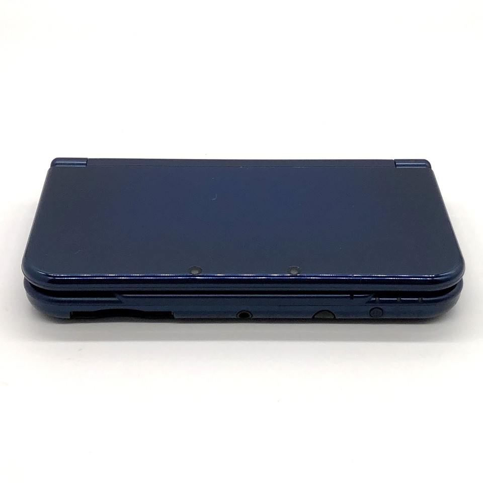 New Nintendo 3DS LL XL Console TOP IPS Metallic Blue w/ Charger, Box ...