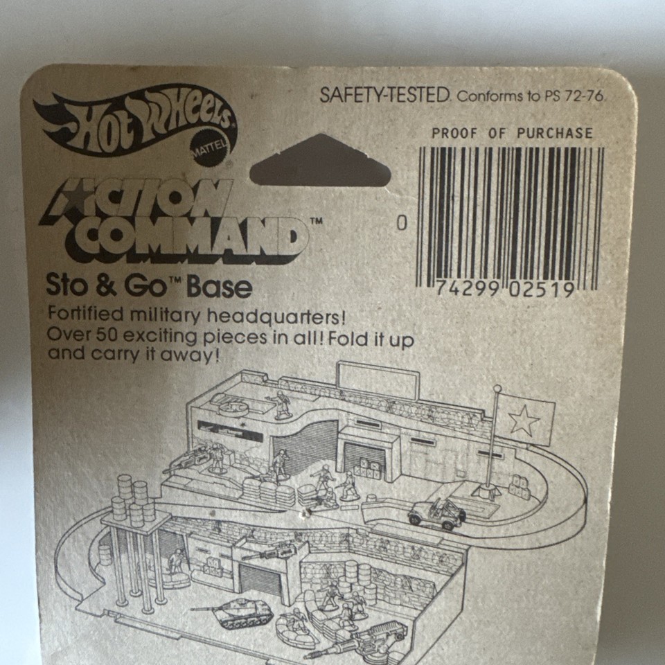 1984 Hot Wheels Action Command Combat Medic New Fast Shipping | eBay