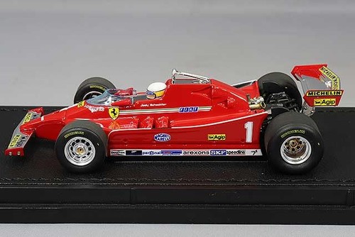 TOPMARQUES GP REPLICAS 1/43 Ferrari 126C 1980#1 J.Schecter Driver with ...