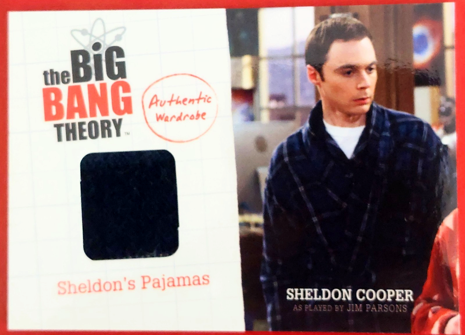 Big Bang Theory Season 1 Jim Parsons Sheldon Cooper Pajamas Wardrobe ...