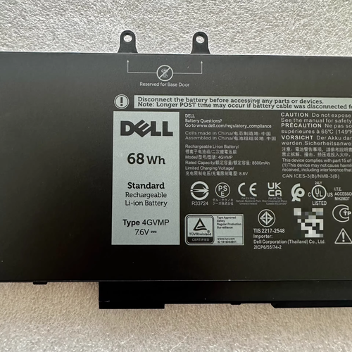 Genuine 4GVMP NEW Battery For Dell Precision 3550 3540 Inspiron 7591 ...