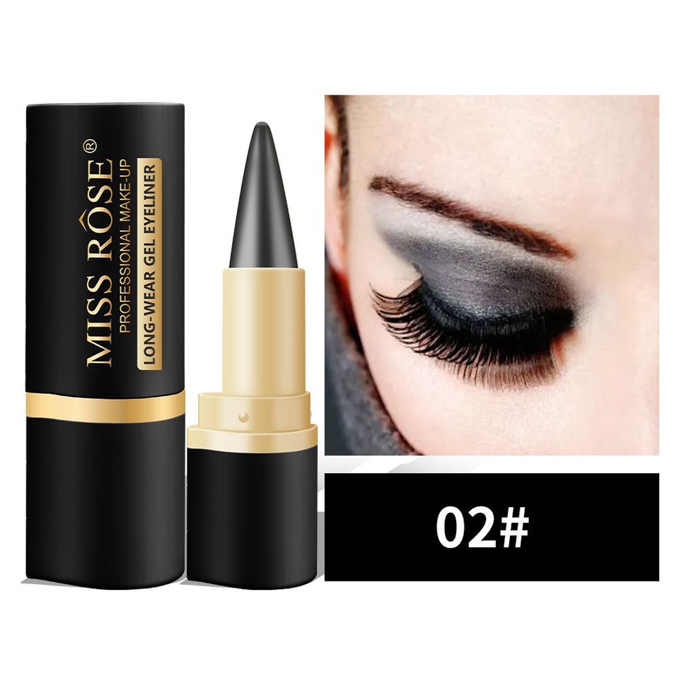 1Pcs Solid Eyeliner Cream Gel Eyeliner Makeup Eyeliner Waterproof ...