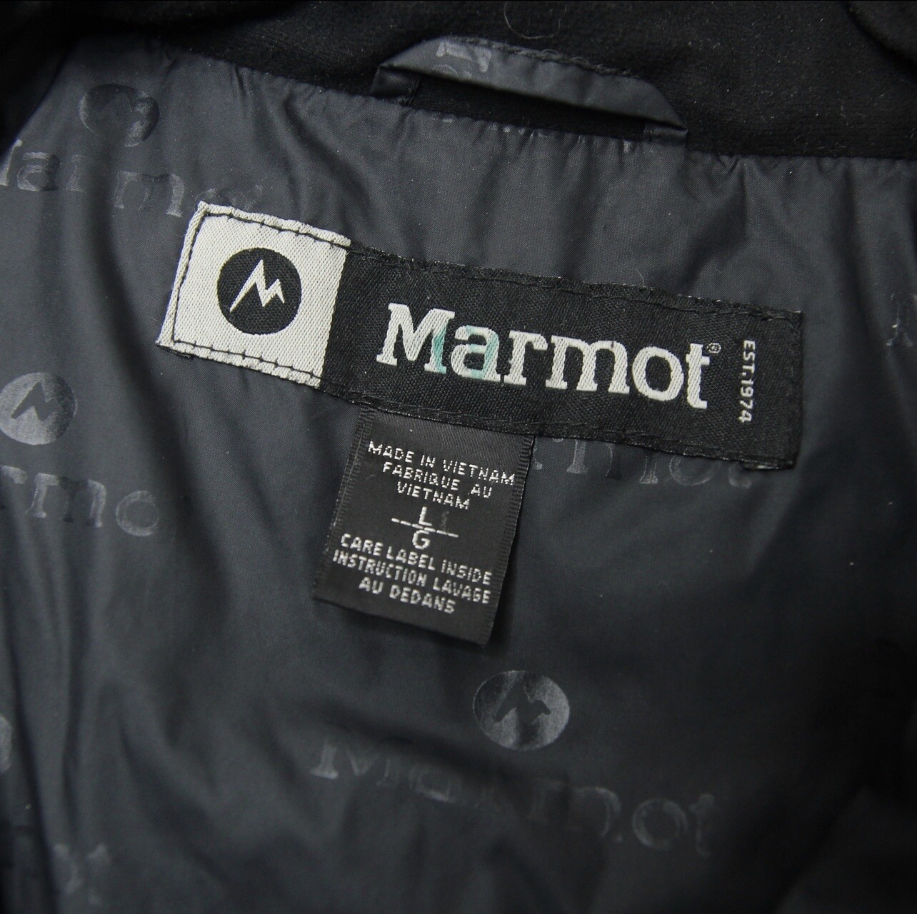 Marmot Jacket- Large - Black | eBay