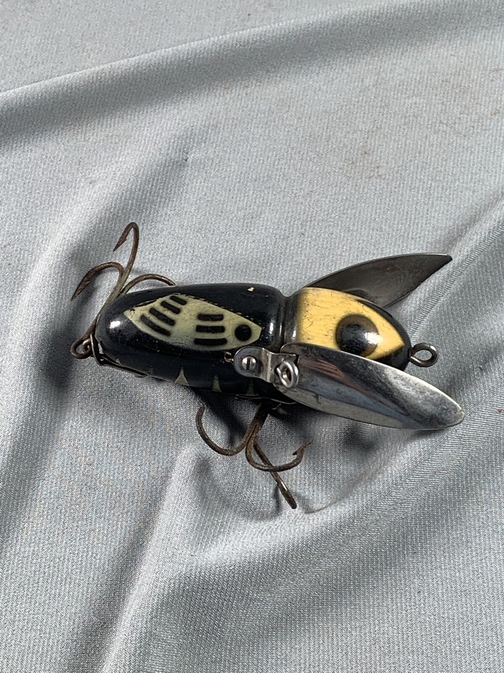 Vtg Heddon Crazy Crawler Fishing Lure | eBay