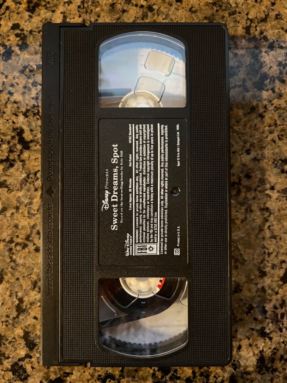 Disney Sweet Dreams, Spot VHS Video -Eric Hill | eBay