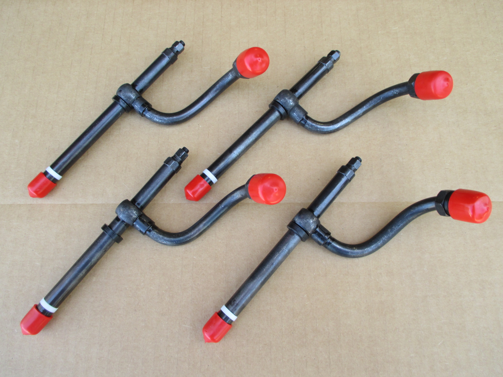 4 FUEL PENCIL INJECTION INJECTORS FOR JOHN DEERE JD 3010 3020 4000 4010 ...