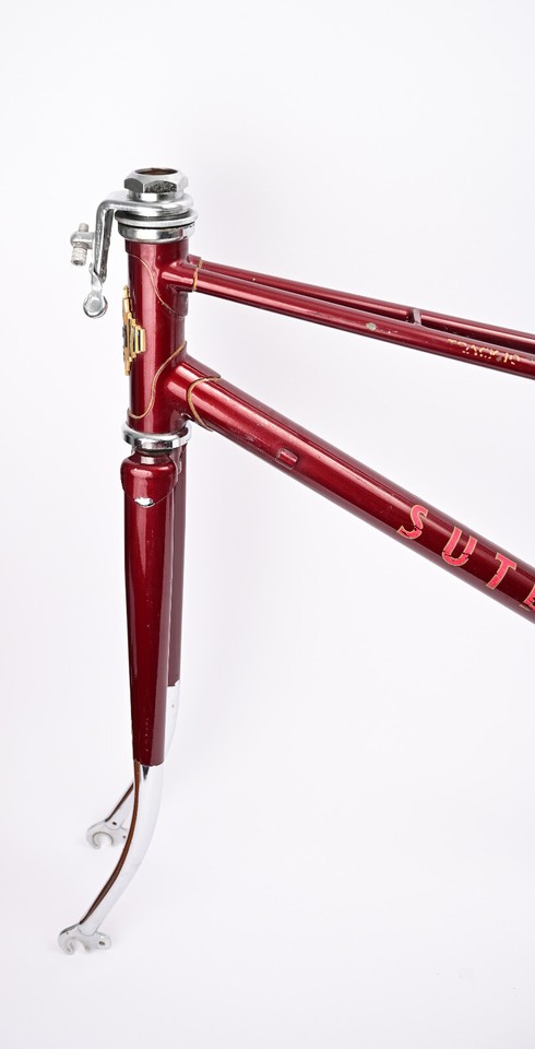 Vintage Japanese Suteki Track 10 Road Bike Mixte 49cm 700c Burgundy | eBay