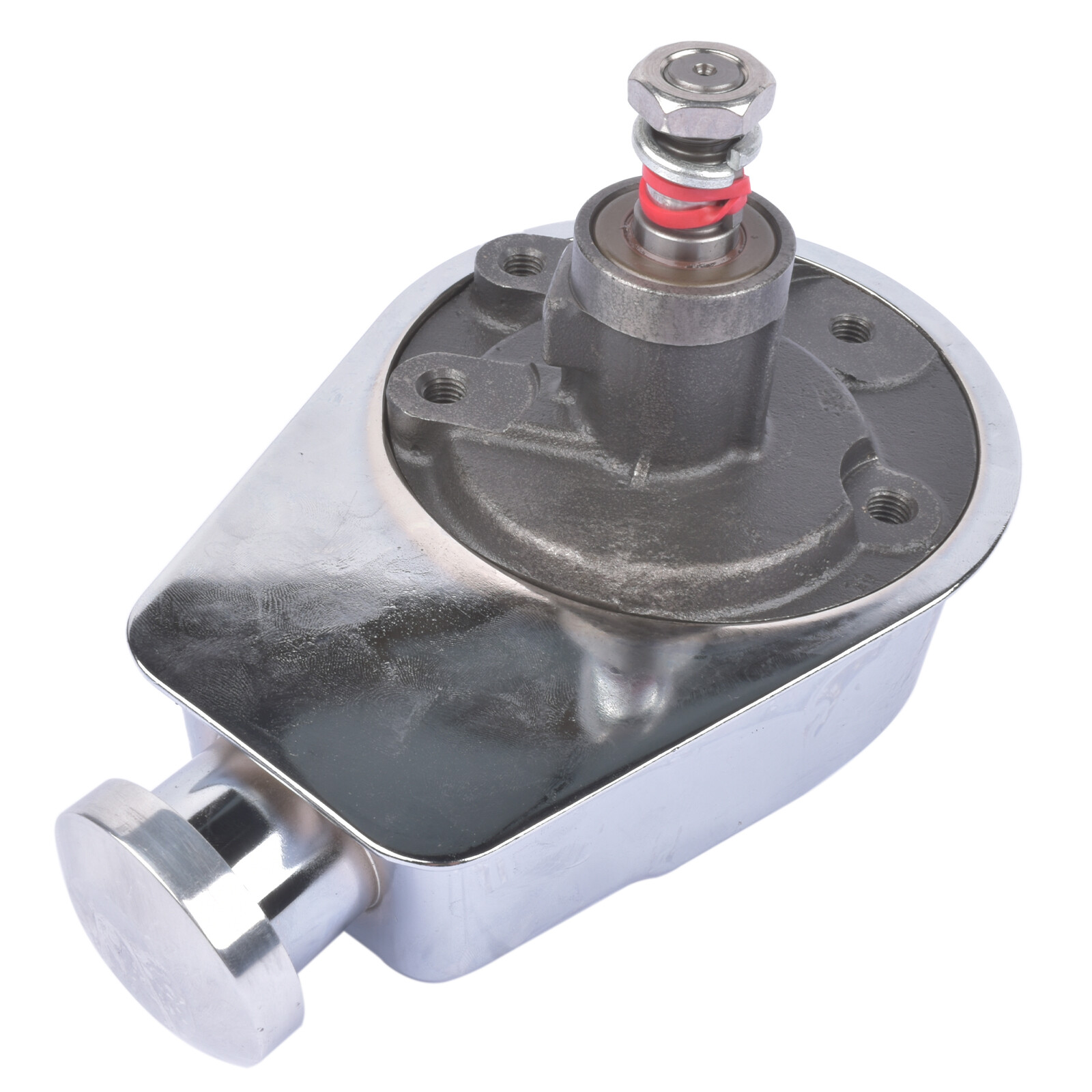 Chrome Power Steering Pump Keyway Style for Ford GM Chrysler P Series ...