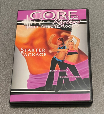 Core Rhythms Dance Exercise Program: Starter Package 3 DVDs 850621001074| eBay