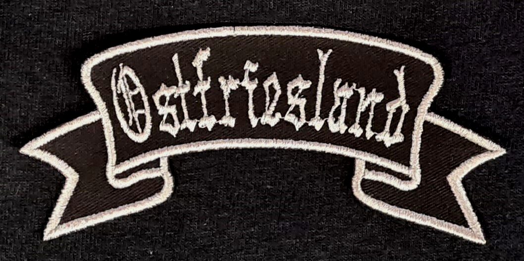 Patch Aufnäher Ostfriesland MOTORRAD MOPED MOFA BIKER Route 66 V8 ...