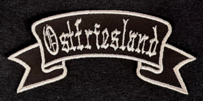 Patch Aufnäher Ostfriesland MOTORRAD MOPED MOFA BIKER Route 66 V8 ...