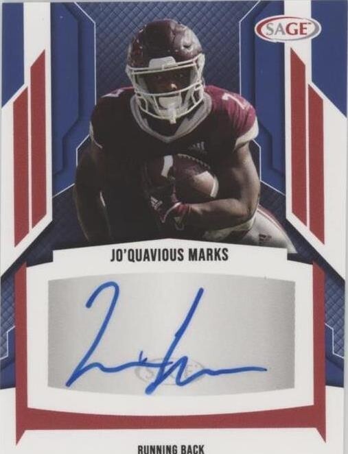 2024 SAGE HIT Low Series - Autographs Jo'Quavious Marks #A-JM2 Red (AU ...