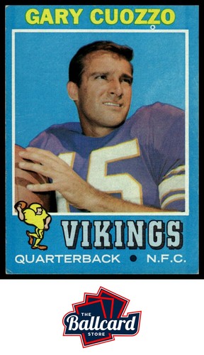 1971 Topps #18 Gary Cuozzo | eBay