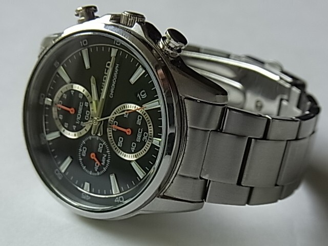 SEIKO WIRED CHRONOGRAPH VD57-KND0 10 BAR WATER RESIST MEN'S WATCH ...