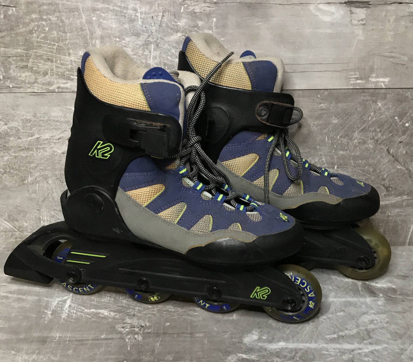 Men's K2 ASCENT W Softboot Inline Rollerblades - Size 8 | eBay