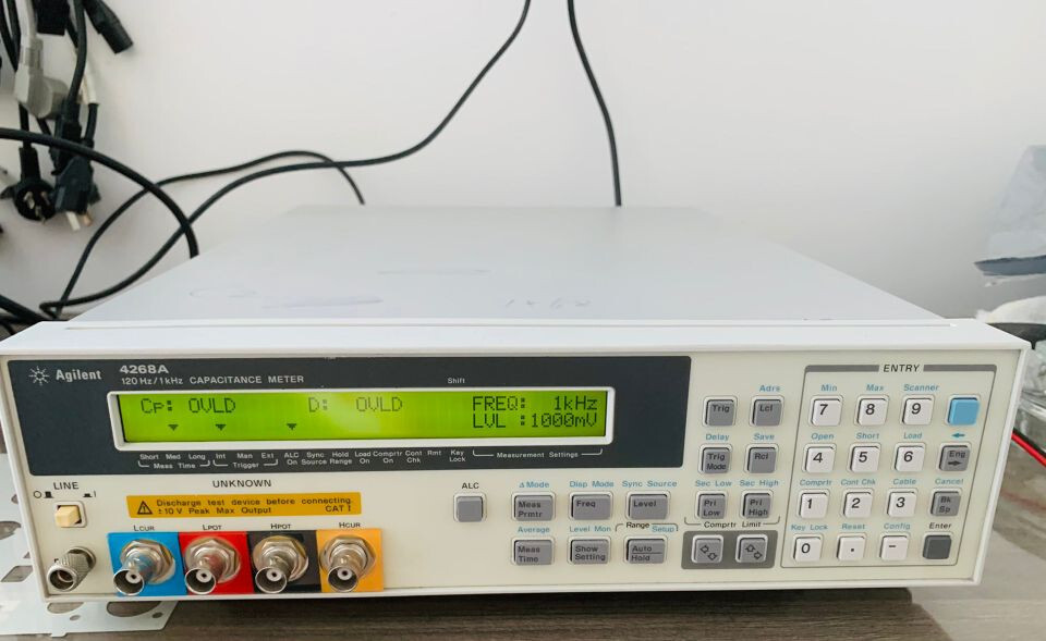 HP/KEYSIGHT/Agilent 4268A 120Hz/1KHz Capacitance Meter | eBay
