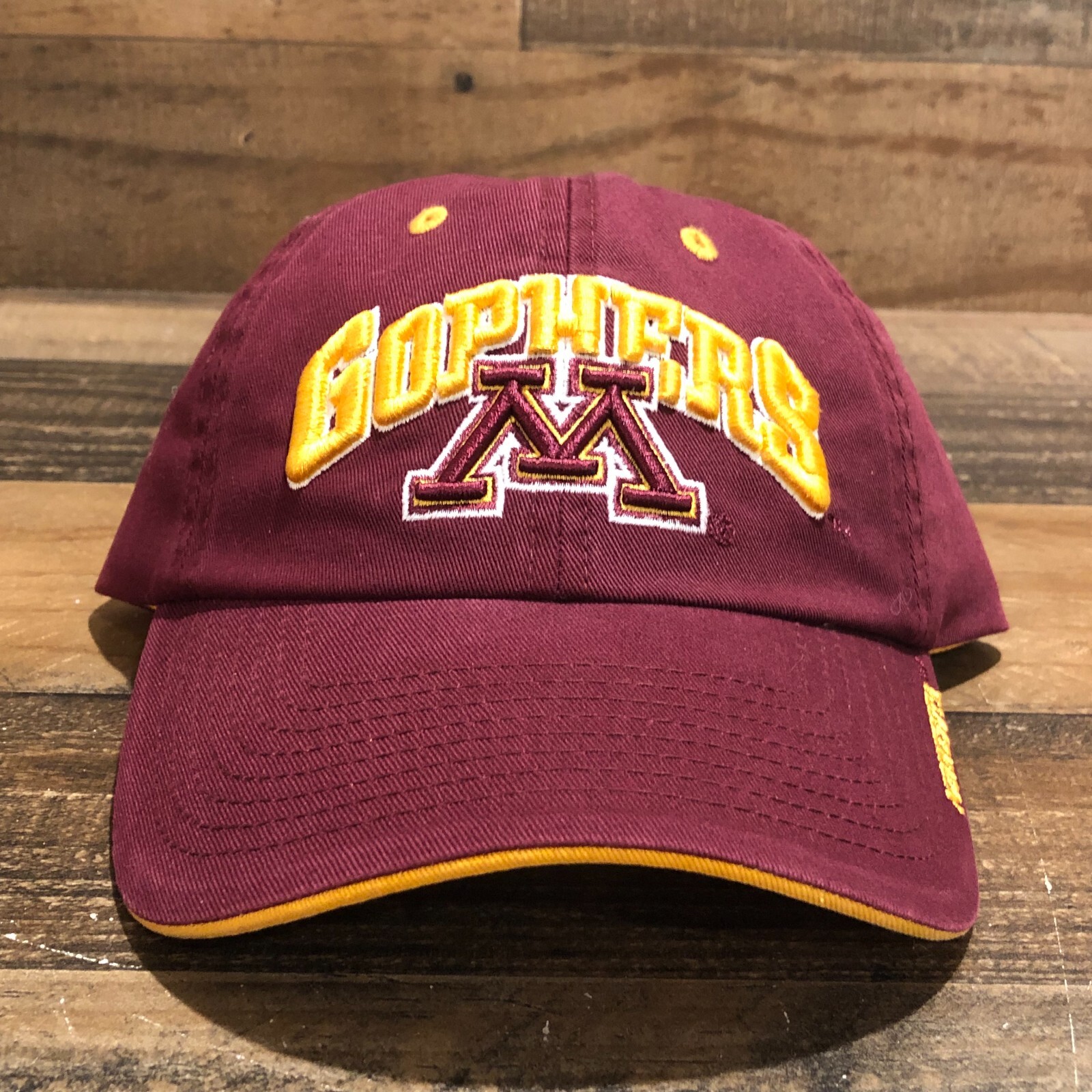 Minnesota Gophers Hat Strapback Baseball Cap Mens Maroon Gold NCAA ...