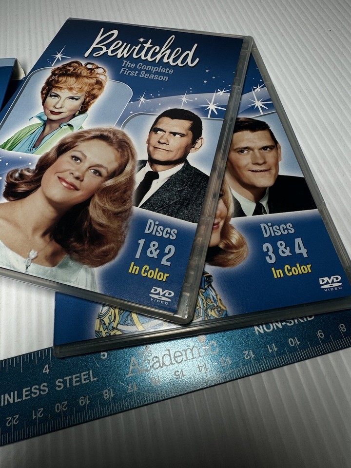 Bewitched - The Complete First Season (DVD, 2005, 4-Disc Set, Colorized ...
